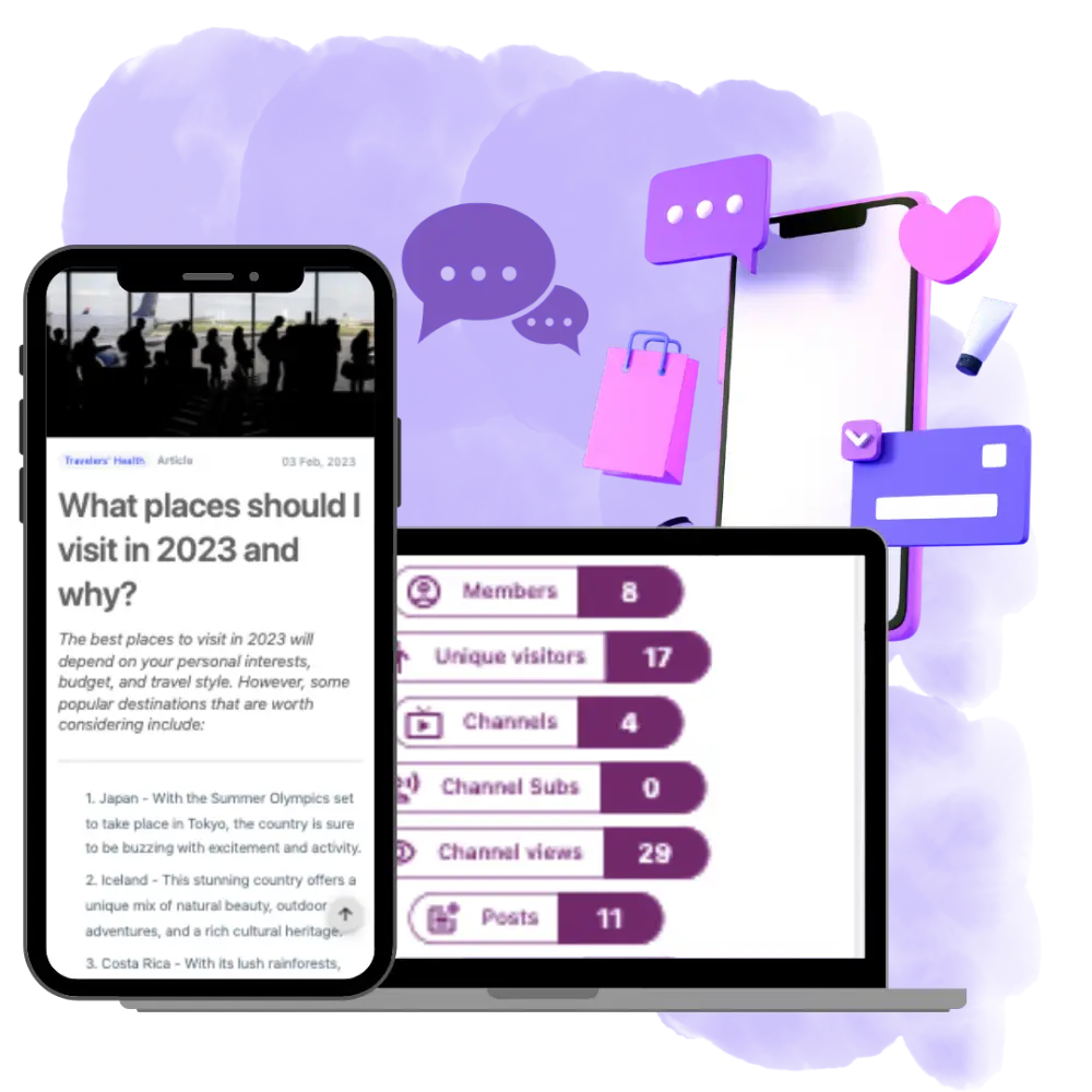 Branded networks for social commerce | MainCross Social+